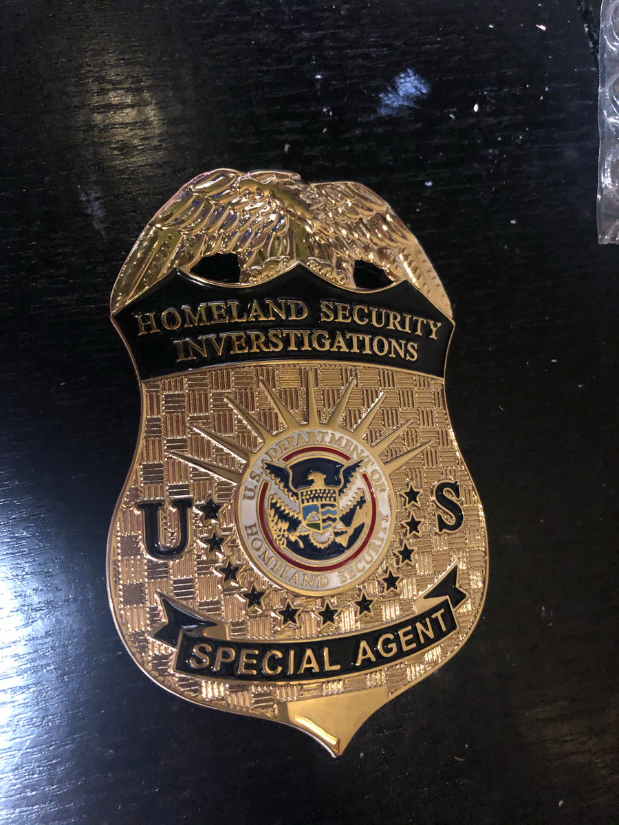 Replica Homeland Security Investigations HSI Department of Homeland Se ...